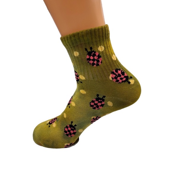 Vans | Underwear & Socks | Vans Lady Bug Ankle Socks | Poshmark